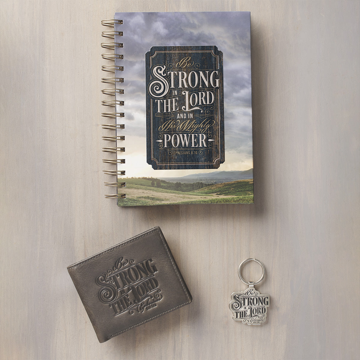 Strong in the Lord Navy Blue Collection – Christian Art Gifts